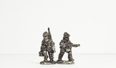 Pendraken 10mm WWII French Dragons Portes, FM24/29 LMG, walking