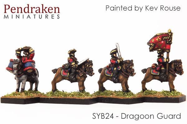 Pendraken 10mm Seven Years War British Dragoon Guard