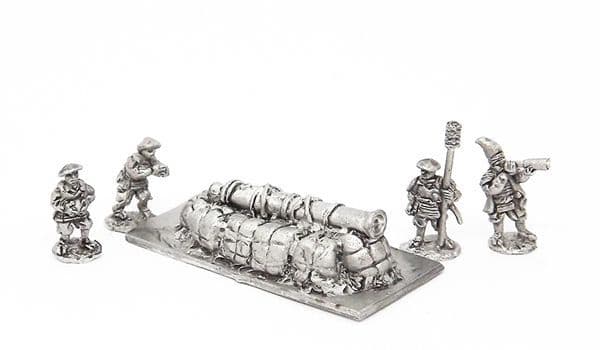 Pendraken 10mm 16th C. Feudal Japanese Emplaced gun with crew