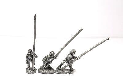 Pendraken 10mm Early 16th C. English/Scots European pikemen
