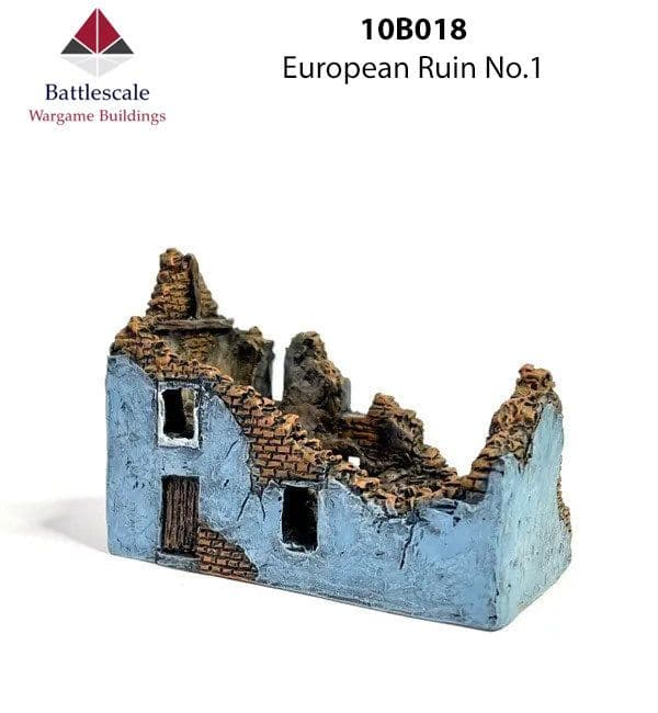BATTLESCALE 10mm European Ruin No1