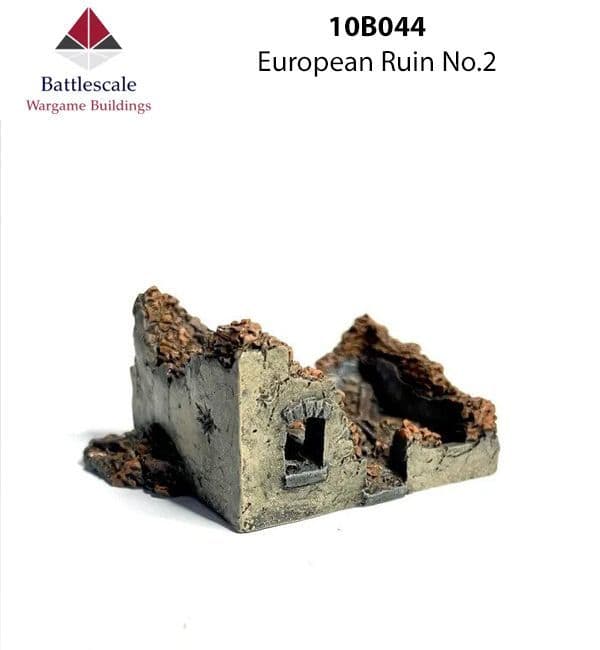 BATTLESCALE 10mm European Ruin No2