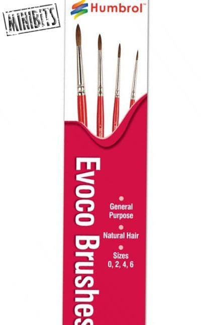 Paintbrushes Evoco Brush Pack 0 2 4 6