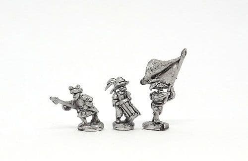 Pendraken 10mm Landsknechts Foot command