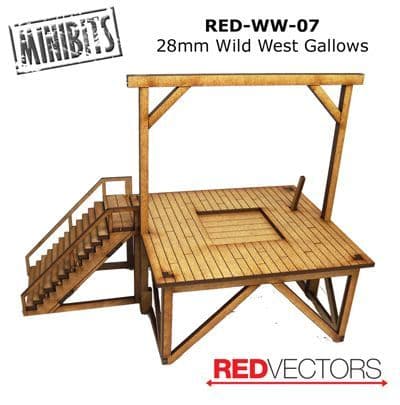 RED VECTORS MDF 28mm Gallows