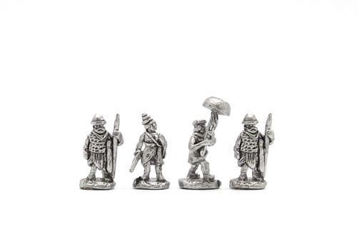 Pendraken 10mm ANCIENTS Indian General and entourage
