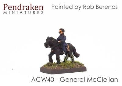 Pendraken 10mm ACW General McClellan