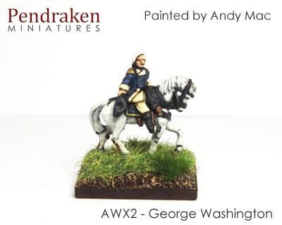 Pendraken 10mm AWI Misc George Washington