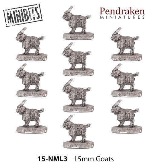 15mm Animals Goats