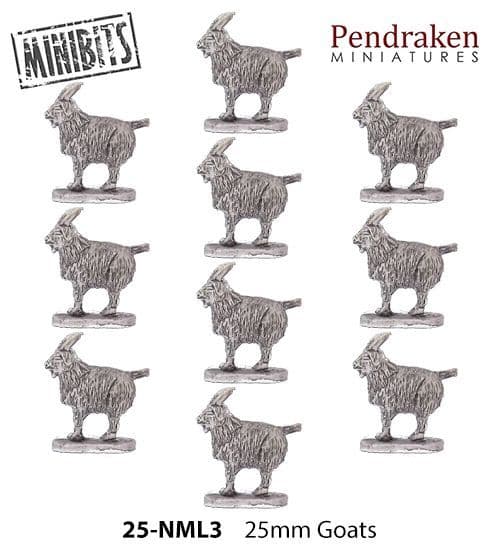 25mm Animals Goats