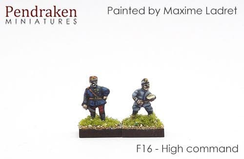 Pendraken 10mm WWI French High command