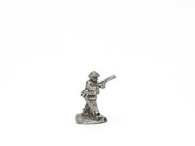 Pendraken 10mm WWII British Home Guard with rifle, advancing