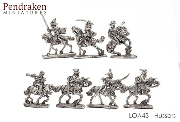 Pendraken 10mm League of Augsburg Hussars
