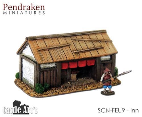 Pendraken 10mm SCENERY Feudal Japan Inn