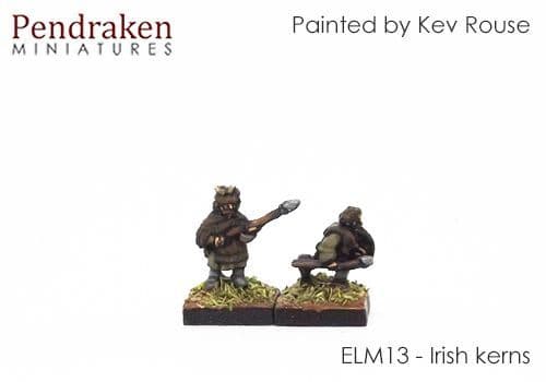Pendraken 10mm MEDIEVAL Late European Irish kerns