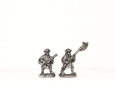 Pendraken 10mm 1745 Jacobite Scots Jacobite Humbly Lochaber axe/musket