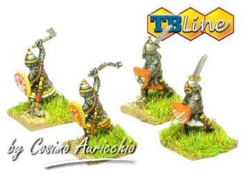 TB Line 10mm TB Line Middle Ages Eastern Europe Knights on foot