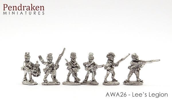Pendraken 10mm AWI American Lees Legion