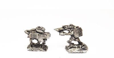 Pendraken 10mm SCI-FI Misc Lizardmen with laser weapons