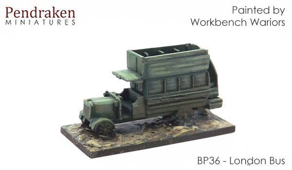 Pendraken 10mm WWI British London Bus