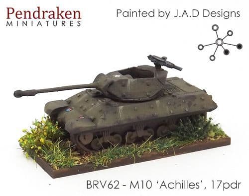 Pendraken 10mm WWII British M10 'Achilles', 17pdr