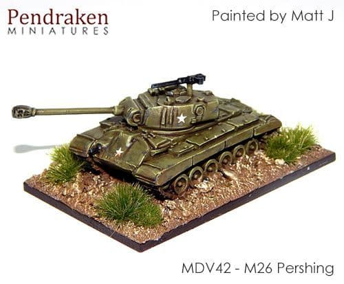 Pendraken 10mm MODERN Vehicles M26 Pershing
