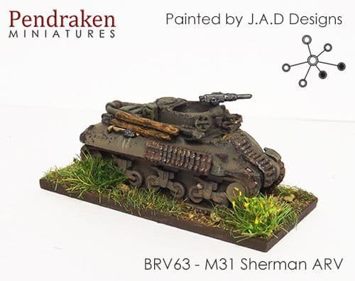 Pendraken 10mm WWII British M31 Sherman ARV