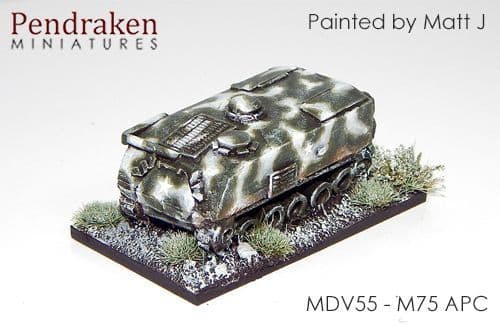 Pendraken 10mm MODERN Vehicles M75 APC