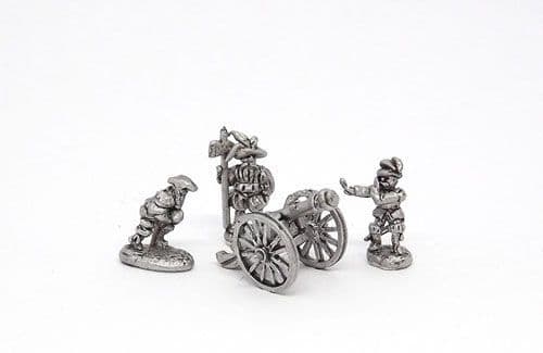 Pendraken 10mm Landsknechts Medium guns and crew