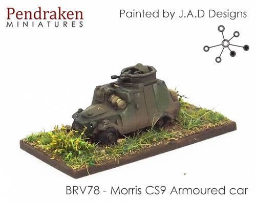 Pendraken 10mm WWII British Morris CS9 Armoured car