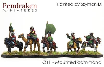 Pendraken 10mm 16th C. Ottoman Turk Mounted command