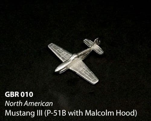 Raiden 6mm North American Mustang III P-51B with Malcolm Hood