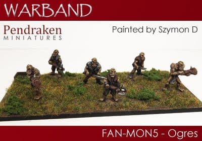 Pendraken 10mm-12mm FANTASY Monsters Ogres