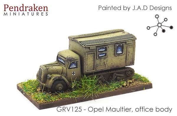 Pendraken 10mm WWII German Opel Maultier, office body