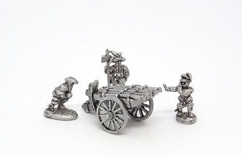 Pendraken 10mm Landsknechts Organ guns and crew
