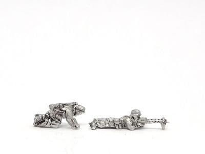 Pendraken 10mm WWII German Para MG34 team