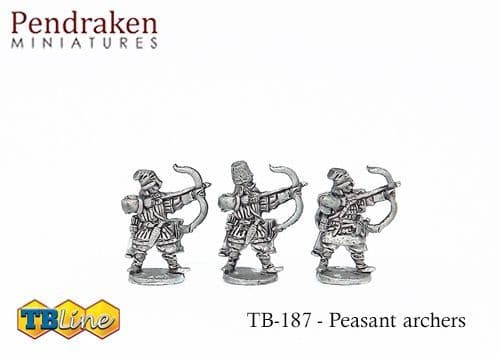 TB Line 10mm TB Line Middle Ages Eastern Europe Peasant archers
