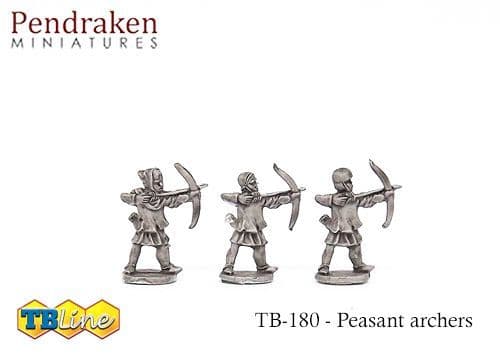TB Line 10mm TB Line Middle Ages Europe Peasant archers