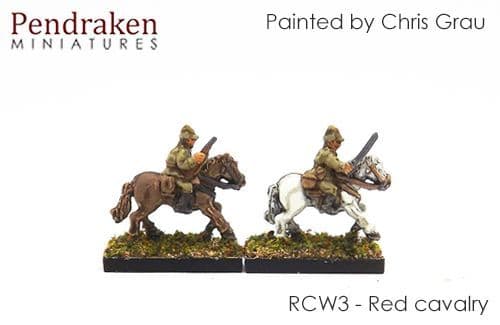 Pendraken 10mm 1917-22 Russian Civil War Red cavalry