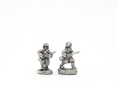 Pendraken 10mm WWII Soviet Riflemen in winter equipment, type 2