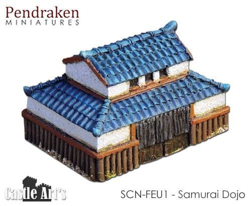 Pendraken 10mm SCENERY Feudal Japan Samurai Dojo