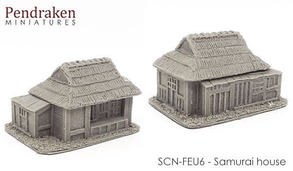 Pendraken 10mm SCENERY Feudal Japan Samurai house