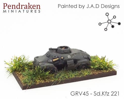 Pendraken 10mm WWII German Sd.Kfz 221 armoured car