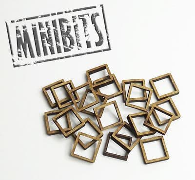 7mm Single dice frames x20