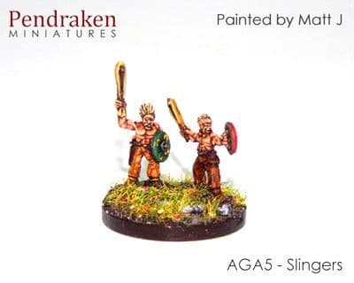Pendraken 10mm ANCIENTS Gallic Slingers