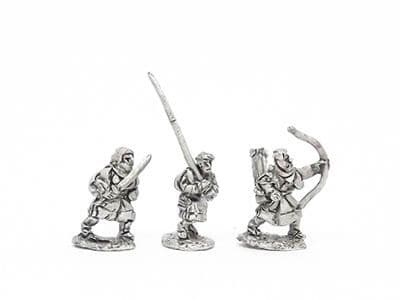 Pendraken 10mm 16th C. Feudal Japanese Sohei monks