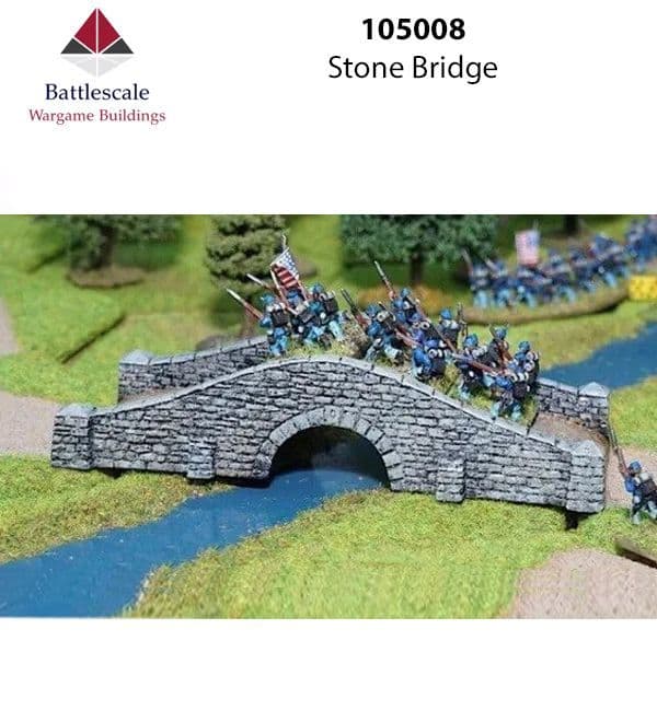 BATTLESCALE 10mm Stone Bridge