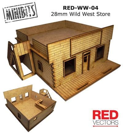 RED VECTORS MDF 28mm Store