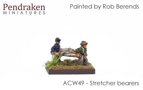 Pendraken 10mm ACW Stretcher bearers