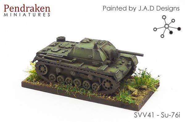 Pendraken 10mm WWII Soviet Su-76i